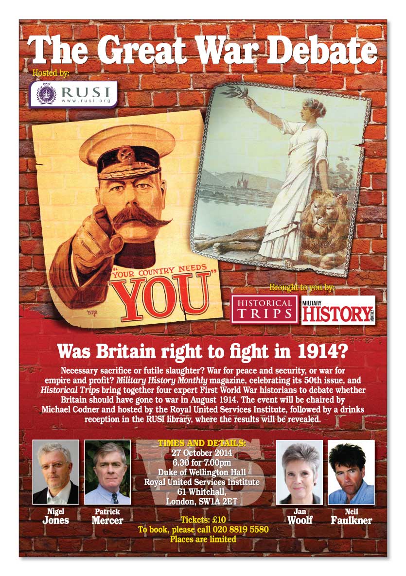 THE GREAT WAR DEBATE 2014 – Military History Monthly