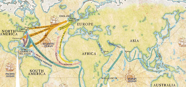 Dutch Trade Routes