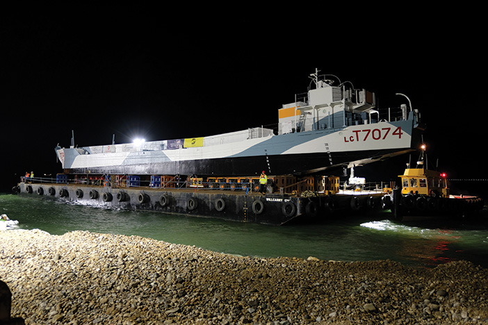 Restored craft from D-Day makes one last beach landing | Military ...